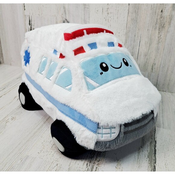 Squishable | Toys | Squishable Go Ambulance Plush Stuffed Toy White Boo ...